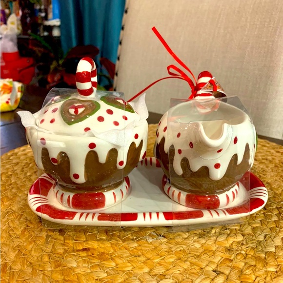 Blue Sky | Dining | Blue Sky Clayworks Gingerbread Sugar And Creamer ...